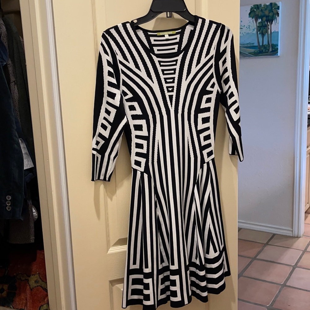 Gianni Bini Stretch Knit Dress - Gem